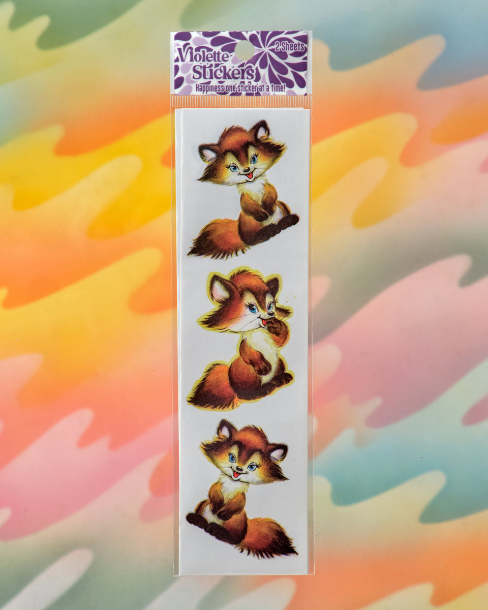 Cute Fox Stickers – Crush