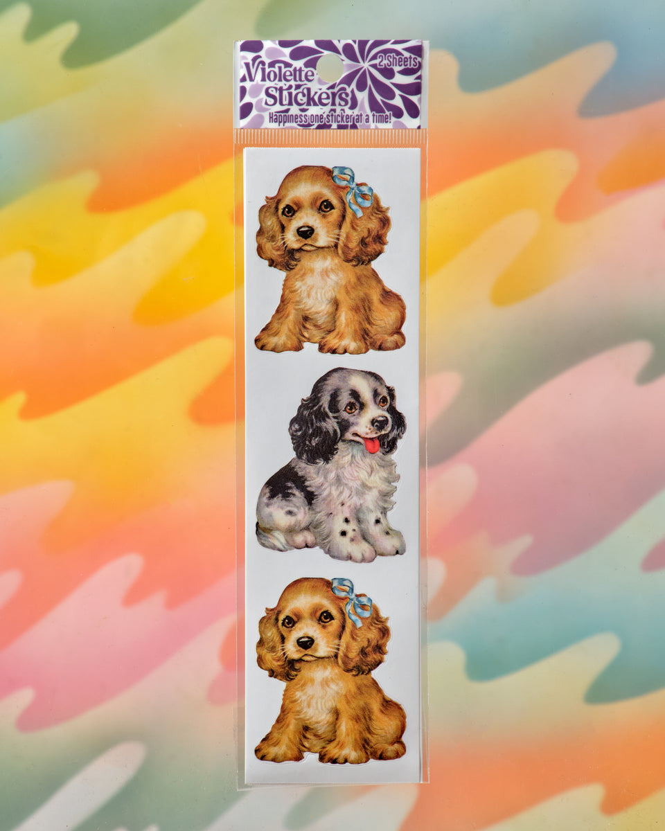 Spaniels Stickers – Crush