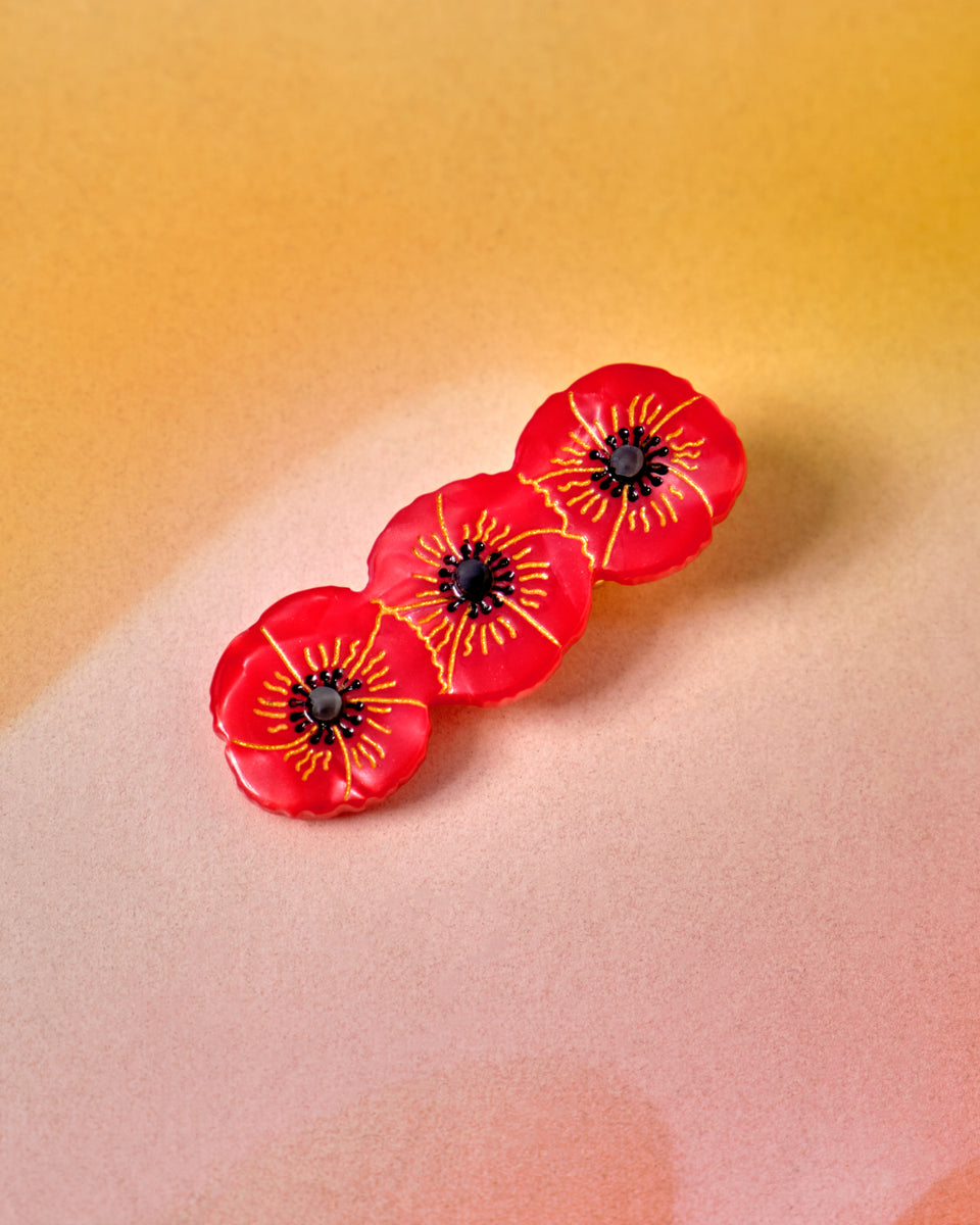 Poppy Hair Clip – Crush