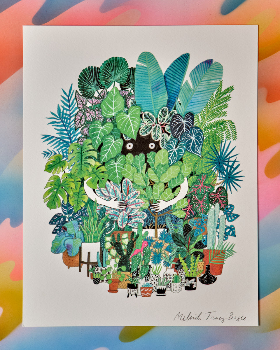 Plant Freak Print - 11 x 14 – Crush
