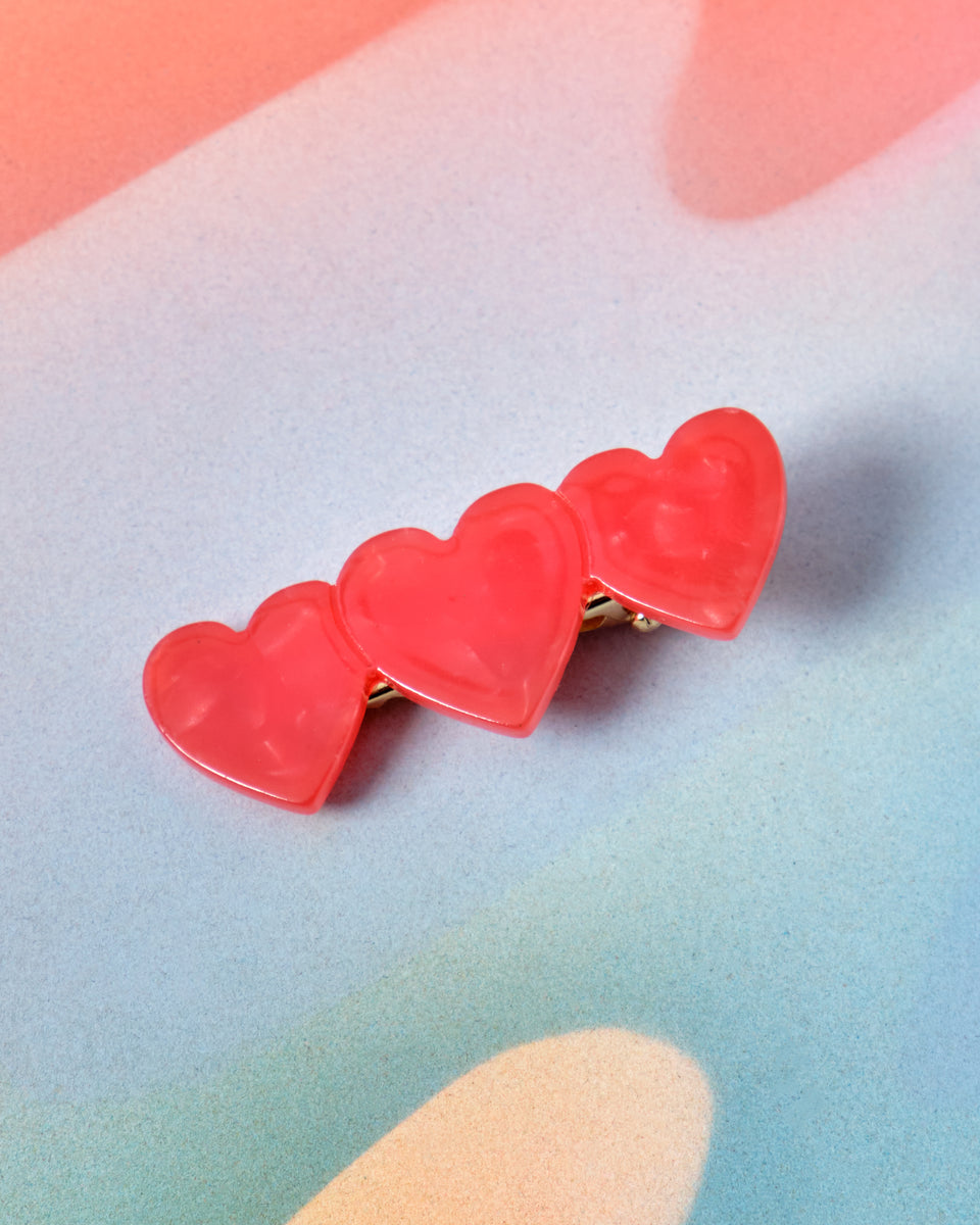 Heart Hair Clip – Crush