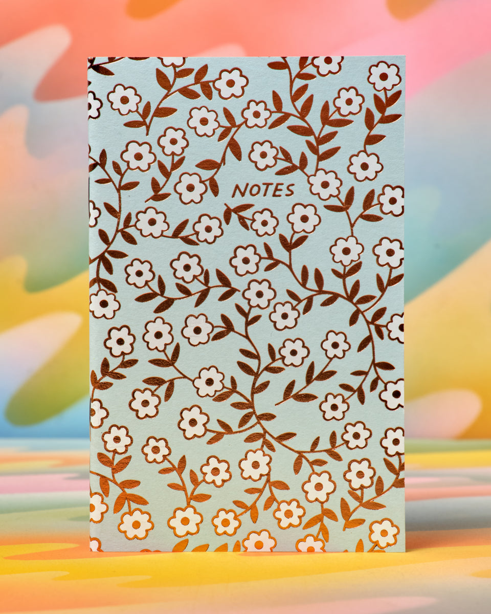 Floral Notebook – Crush