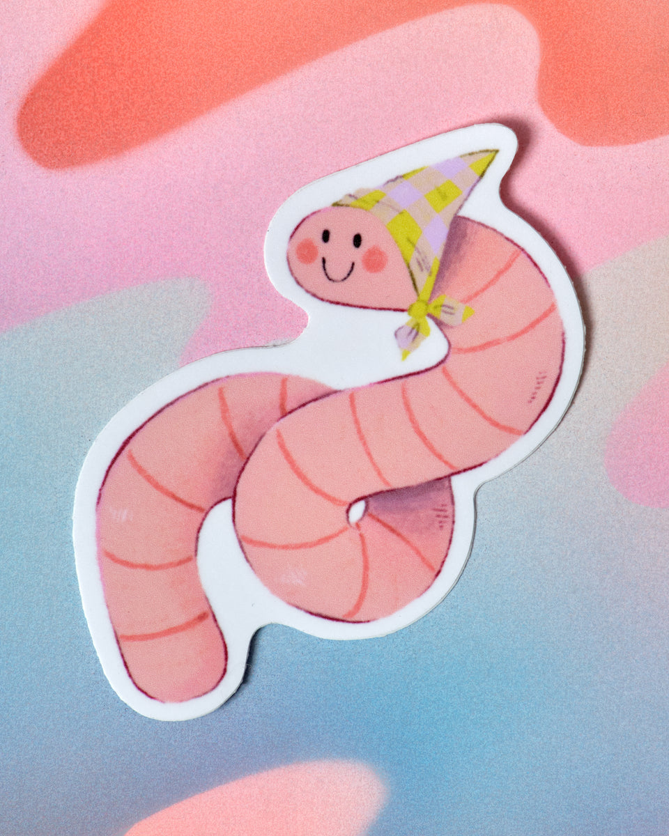 Worm Girlfriend Sticker – Crush