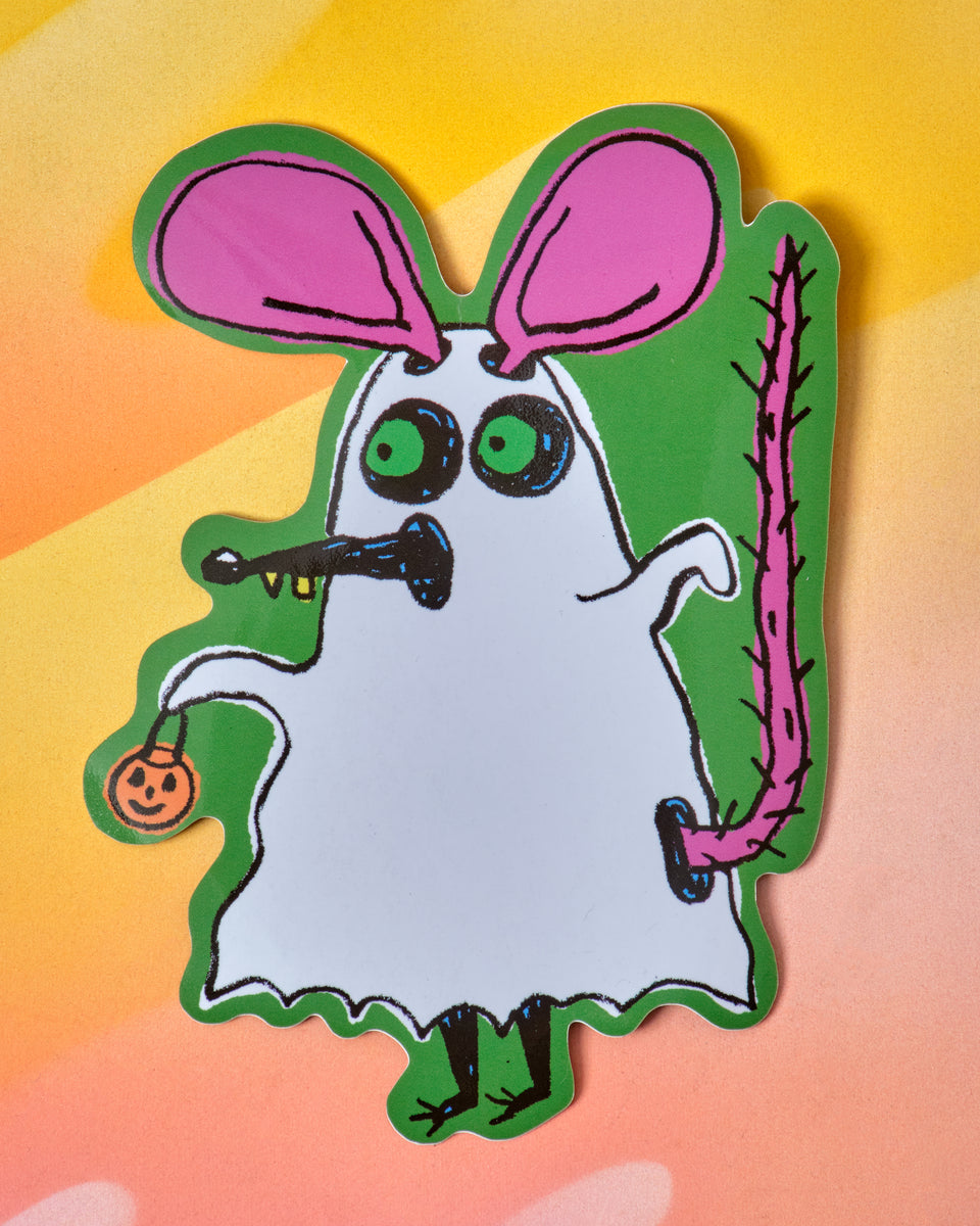 Ghost Rat Sticker – Crush