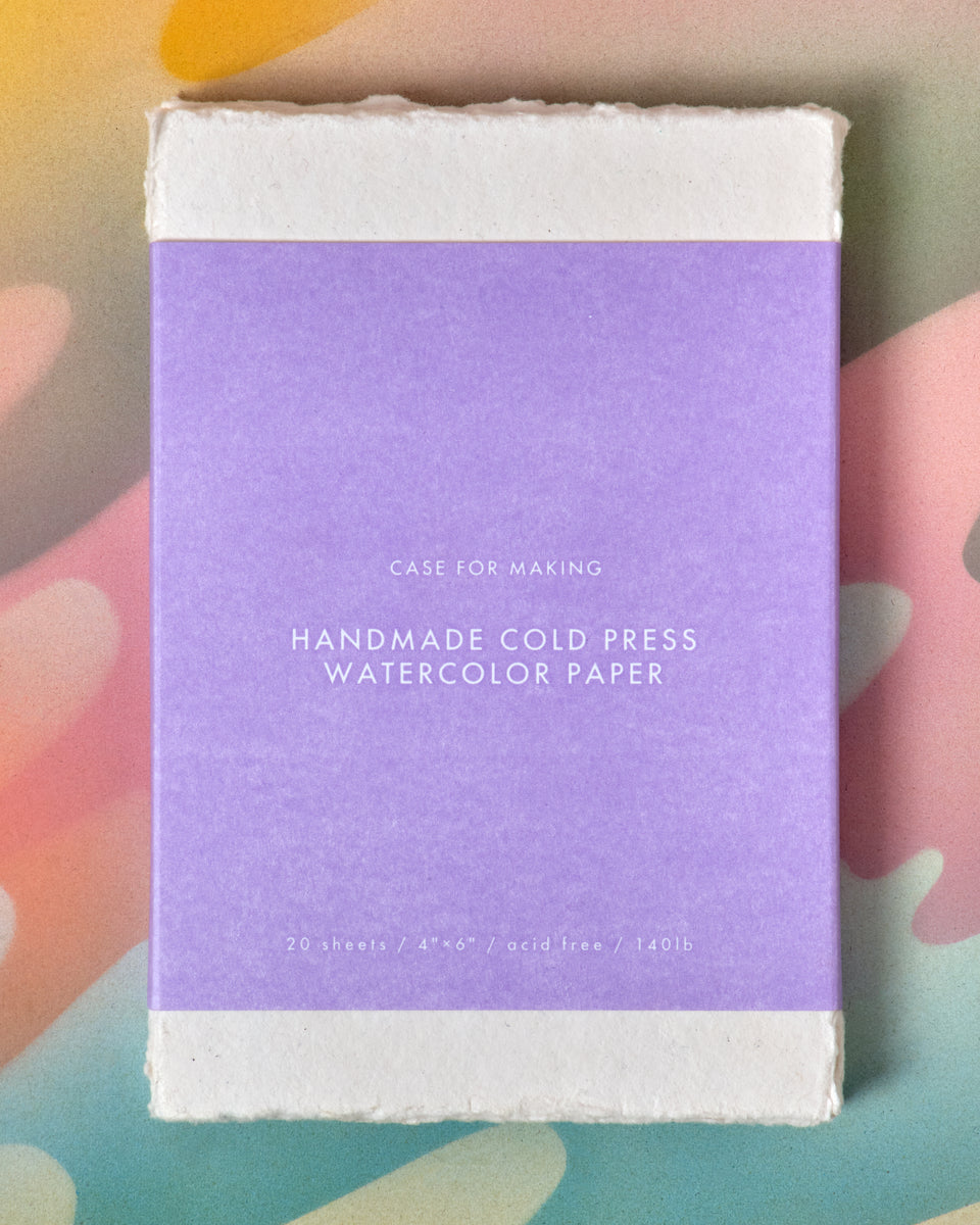 CFM Handmade Watercolor Paper Sheets - Cold Pressed – Crush