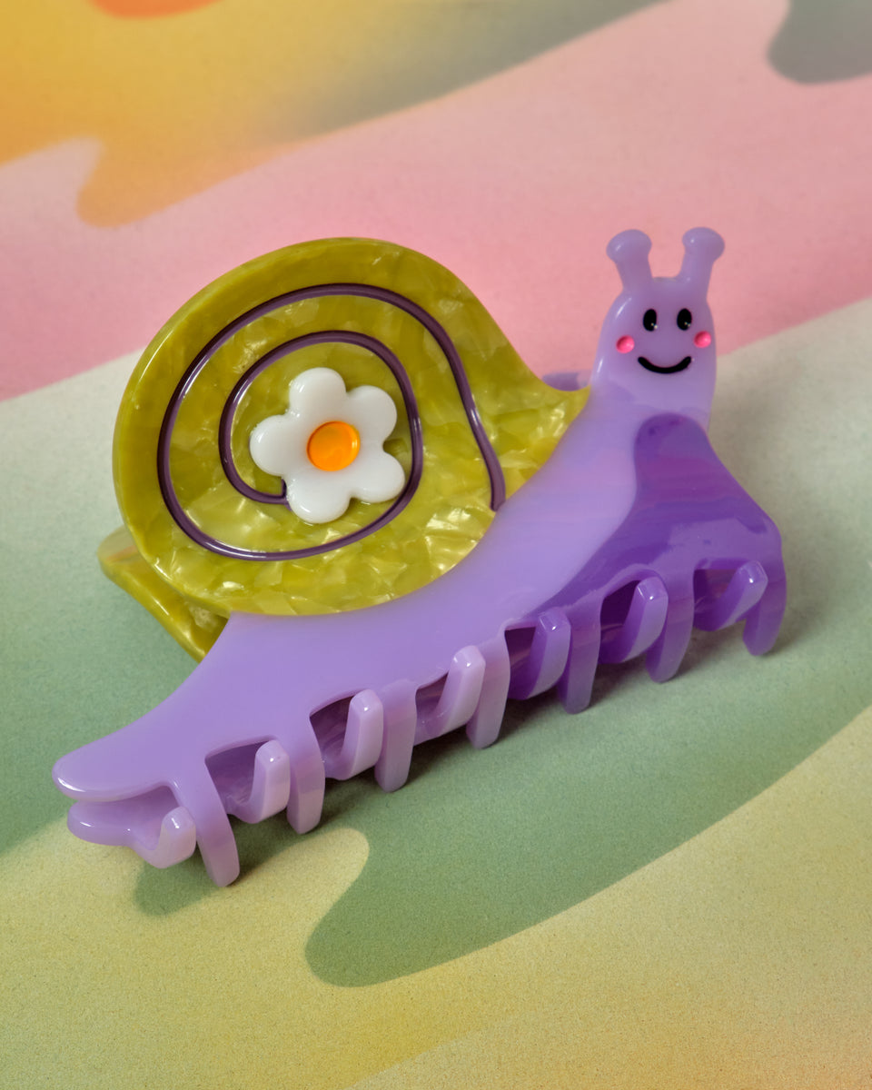 Suzie Snail Hair Claw – Crush