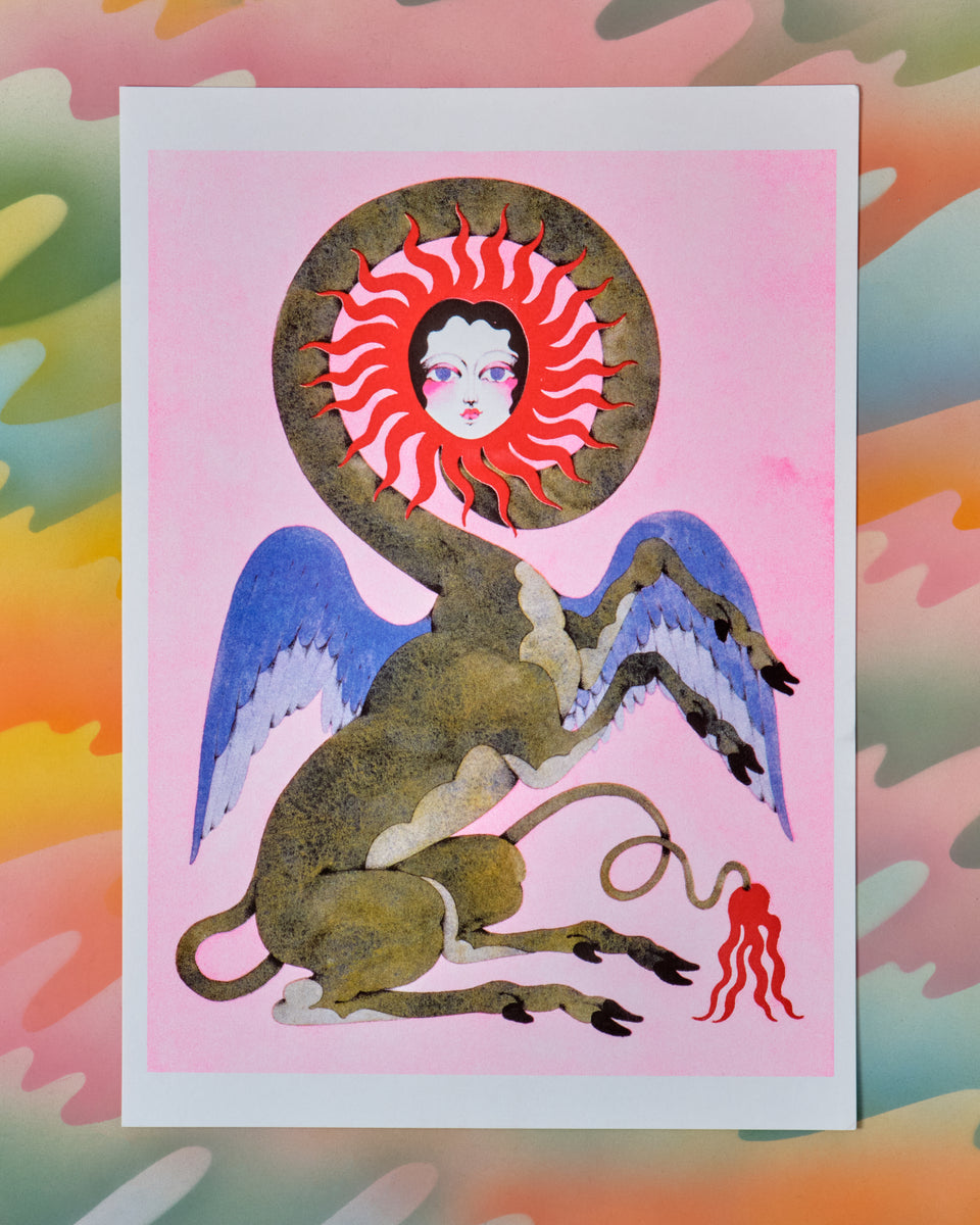 Lou Benesch - The Angel Riso Print – Crush