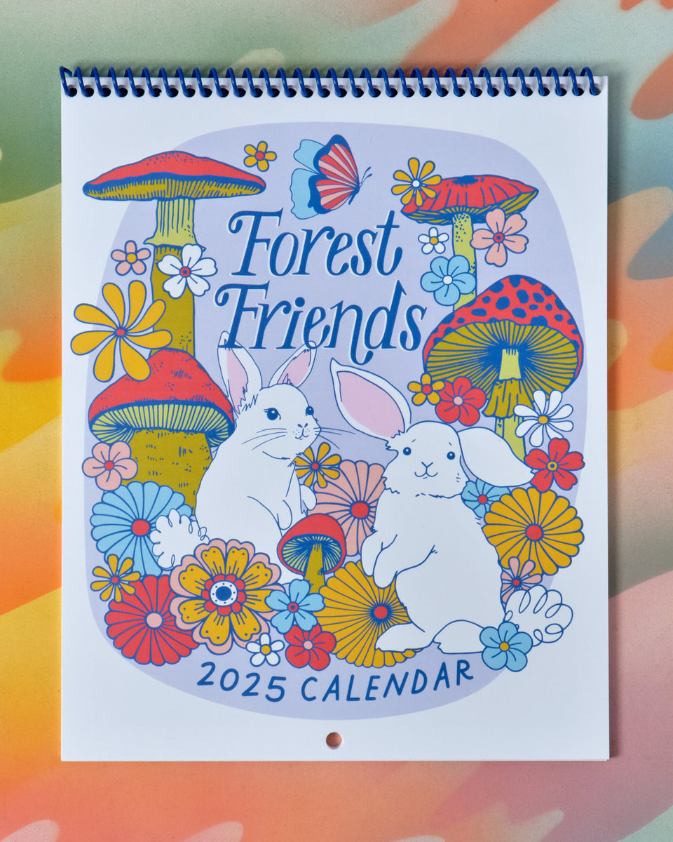 Forest Friends 2025 Calendar – Crush