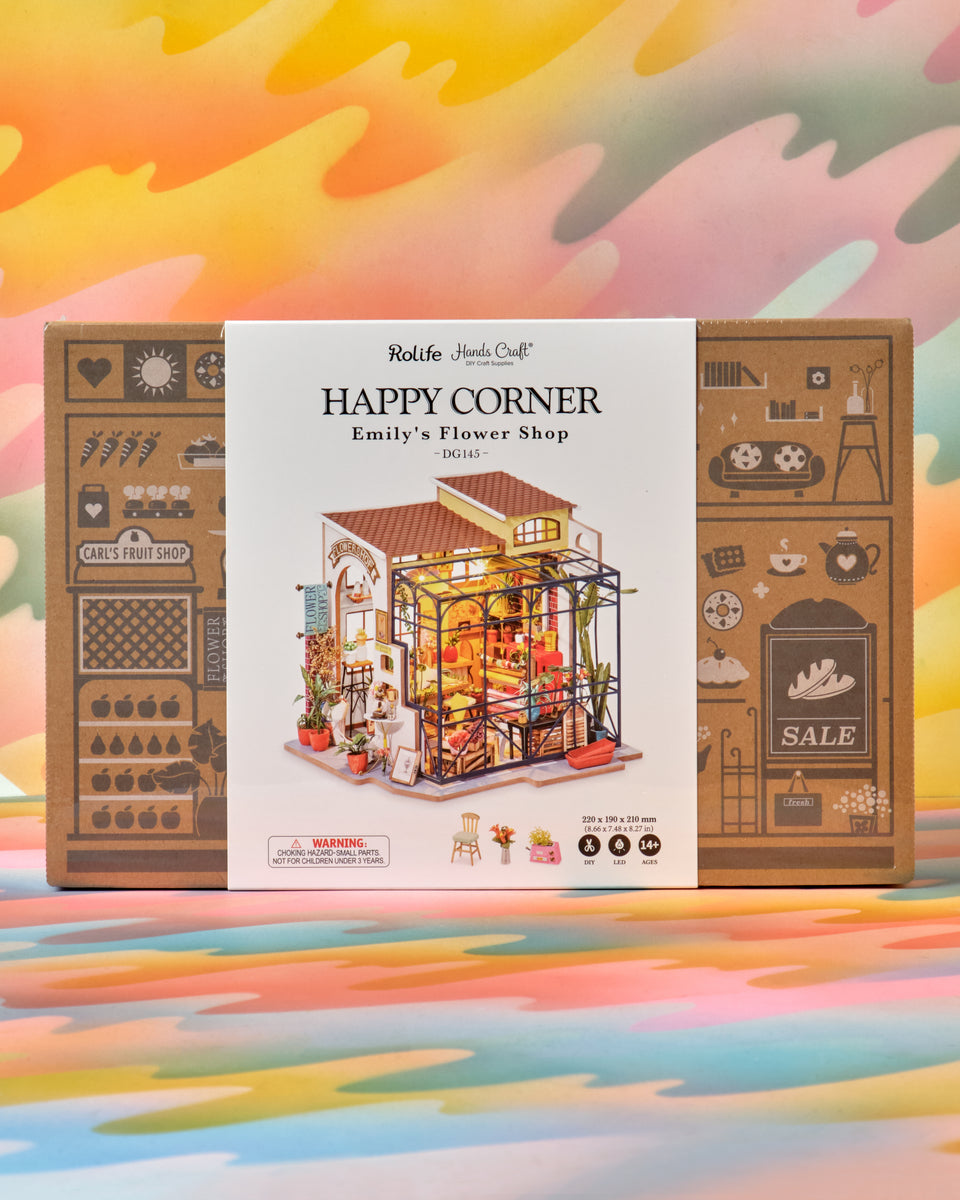 DIY Miniature House Kit: Flower Shop – Crush