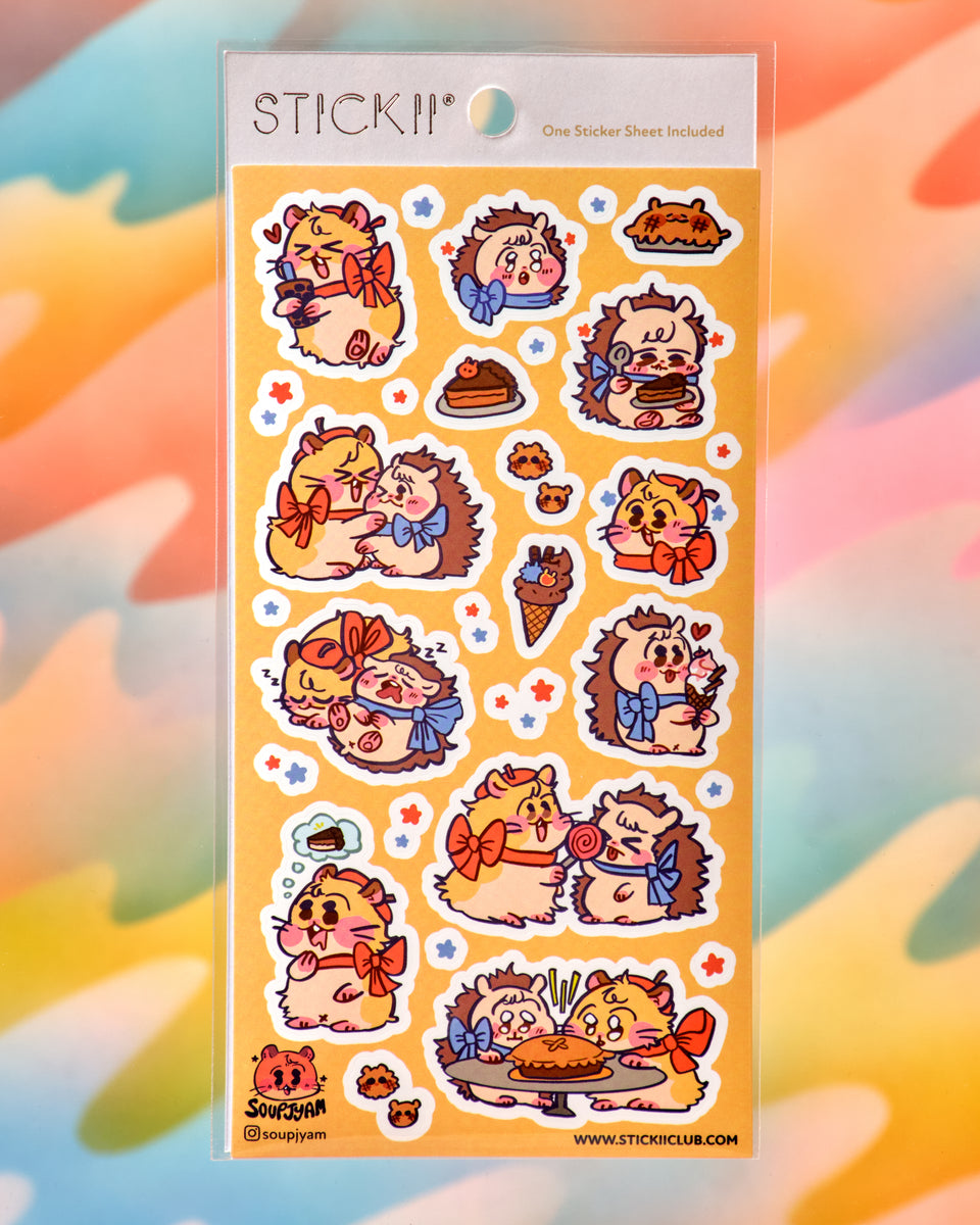 Dessert Darlings Sticker Sheet – Crush