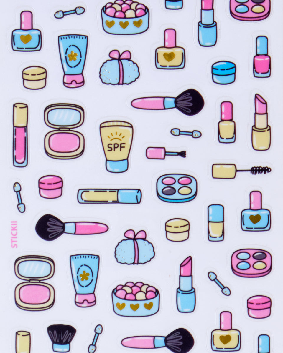 Cute Makeup Stickers – Crush