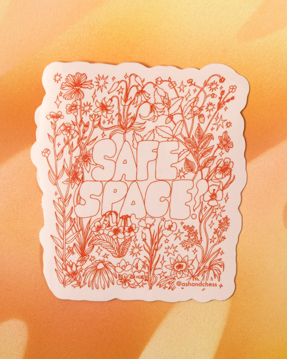 Safe Space Sticker – Crush