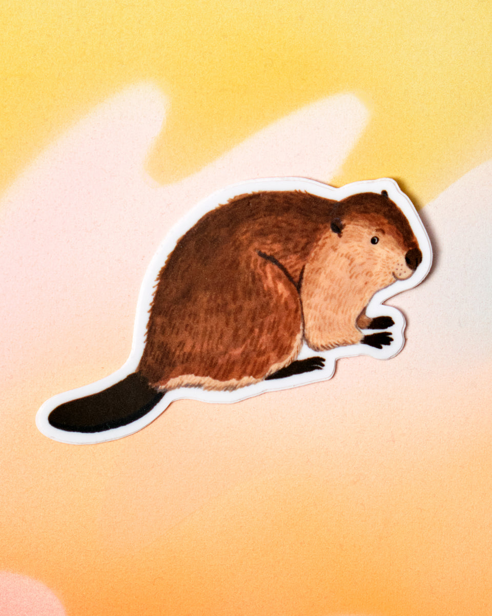 Beaver Sticker – Crush