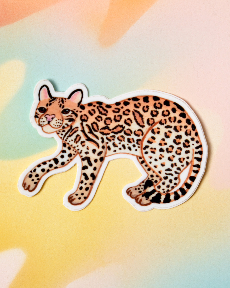 Ocelot Sticker – Crush