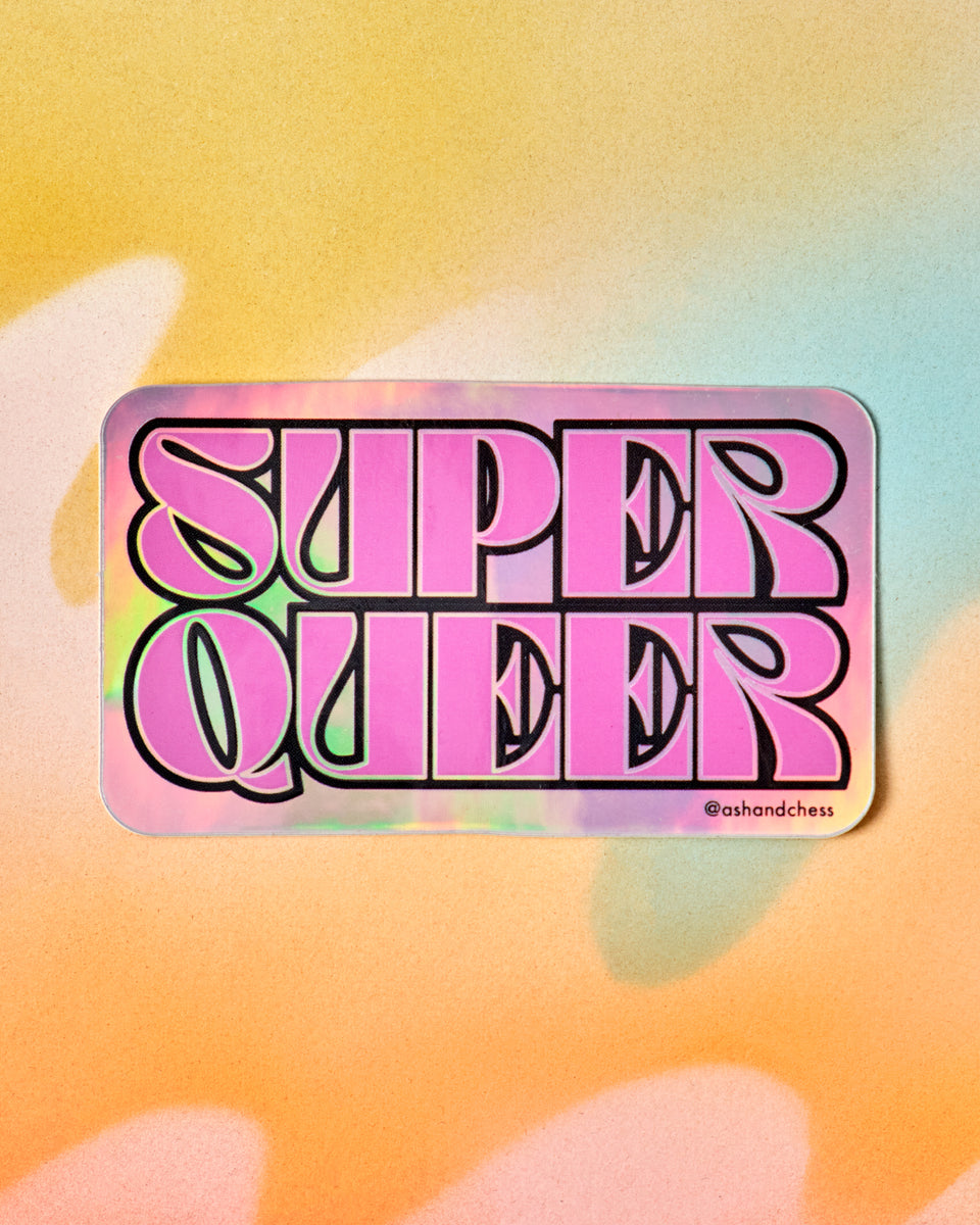 Super Queer Sticker – Crush