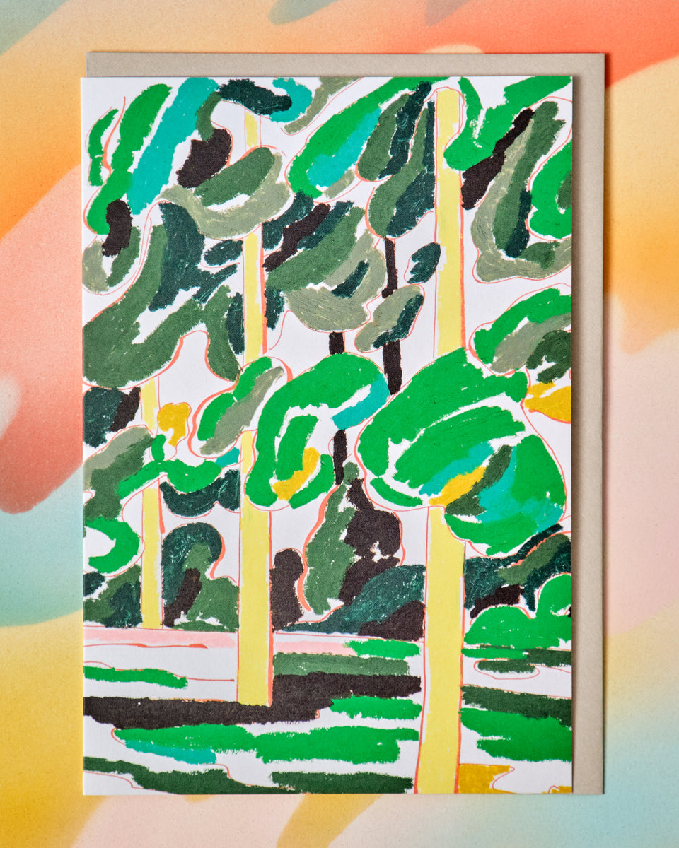 Three Trees Art Card – Crush