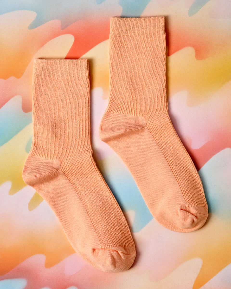 Apricot Milk Socks – Crush