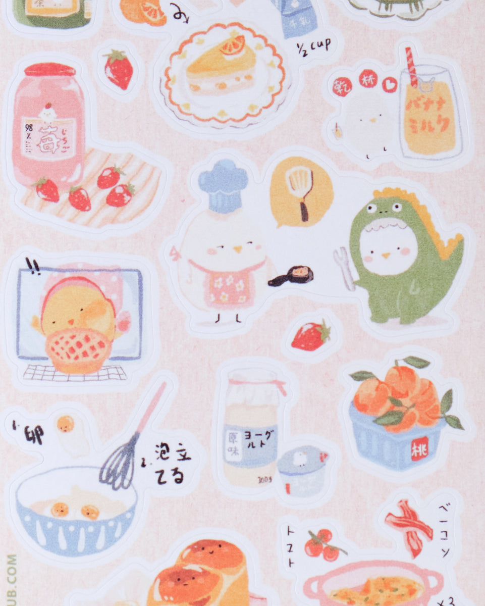 Cutie Chefs Stickers – Crush