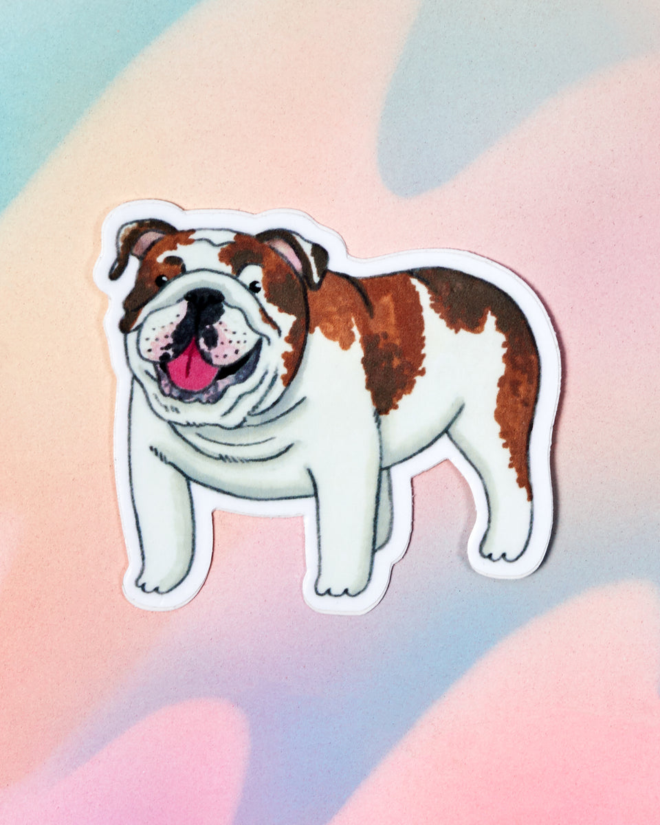 English Bulldog Sticker – Crush