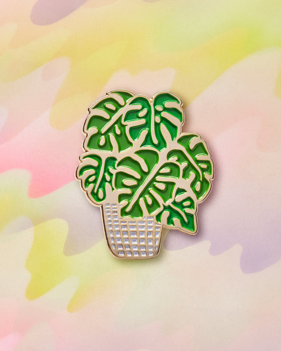 Monstera Pin – Crush